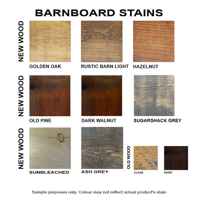 Barnboard End Table with Shelf - St. Jacobs Furnishings Co.