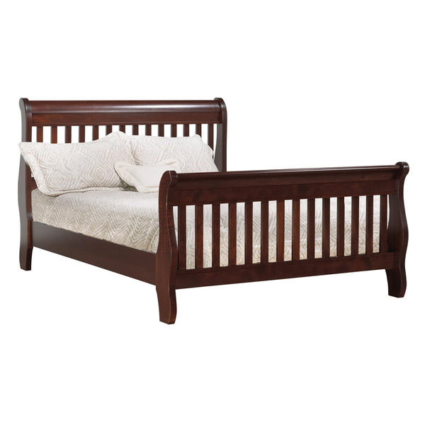 Bourbon Slat Sleigh Bed - St. Jacobs Furnishings Co.
